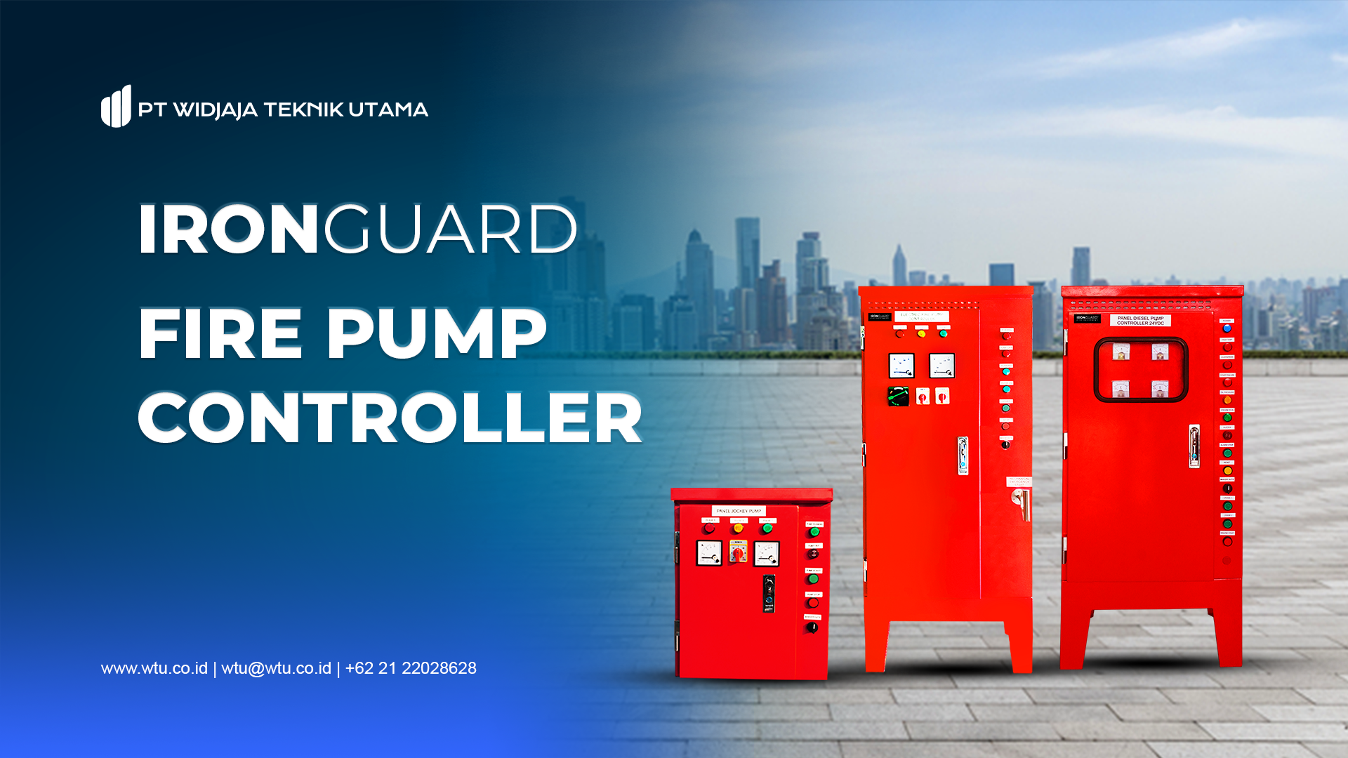 Ironguard Fire Pump Controller | Widjaja Teknik Utama